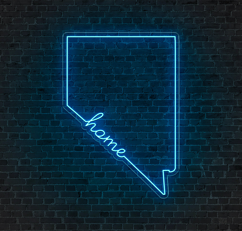 Nevada LED Neon Sign | Unique, Vibrant Decor for Any Space
