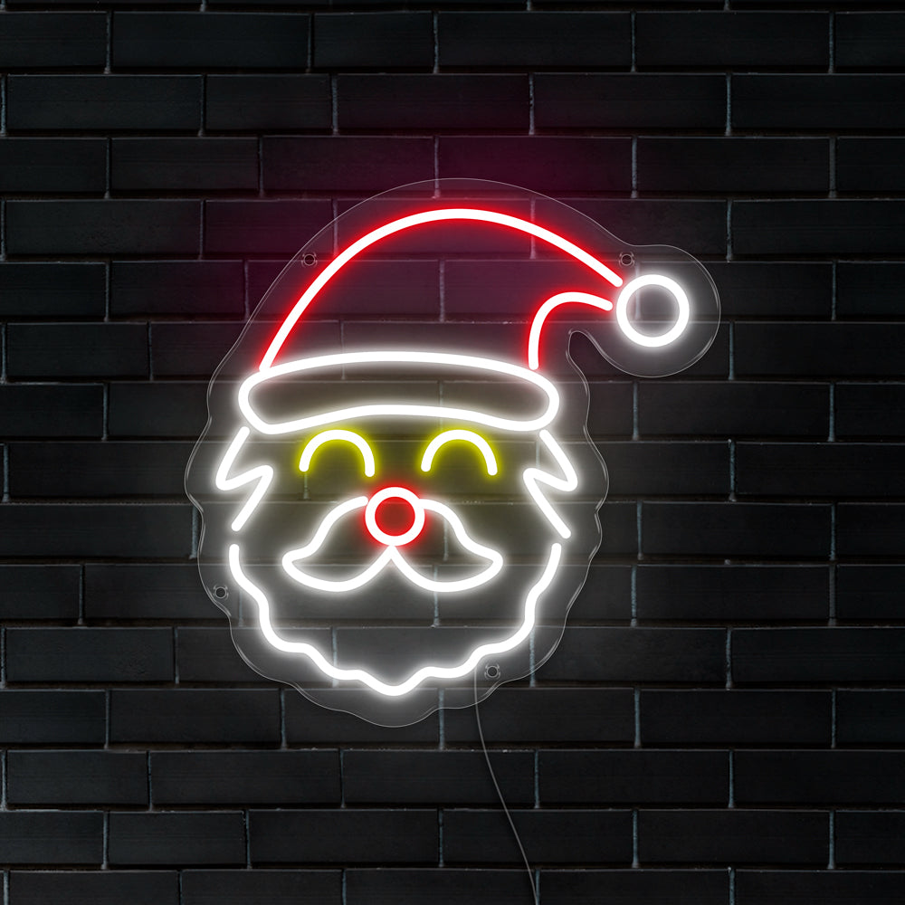MINI Santa Face LED Neon!